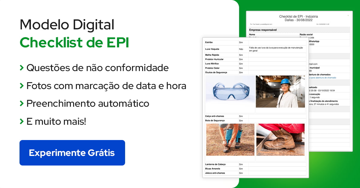 O que é EPI, tipos, significados e exemplos