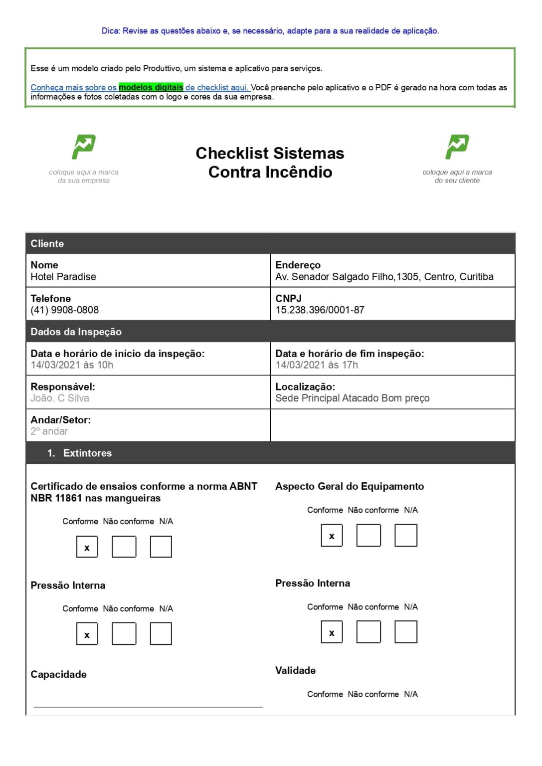 Check list de manutenção predial pronto para usar