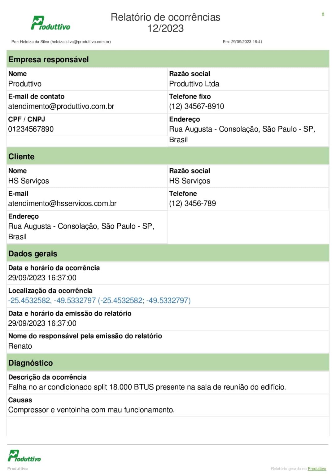 Relatório de ocorrências: como fazer + modelo digital pronto