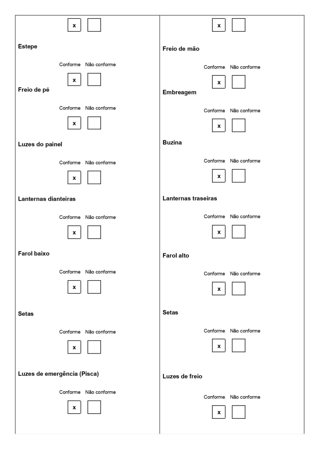 Modelo de checklist: 16 modelos gratuitos em Word