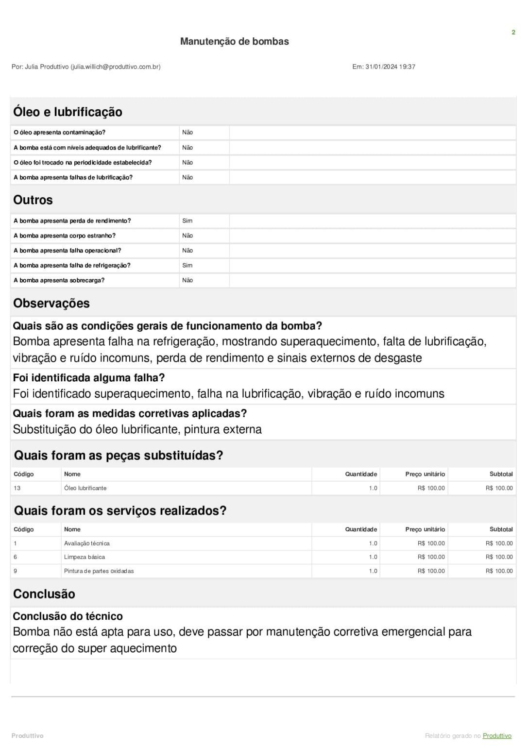 Manutenção de bombas: o que é, importância e quando fazer