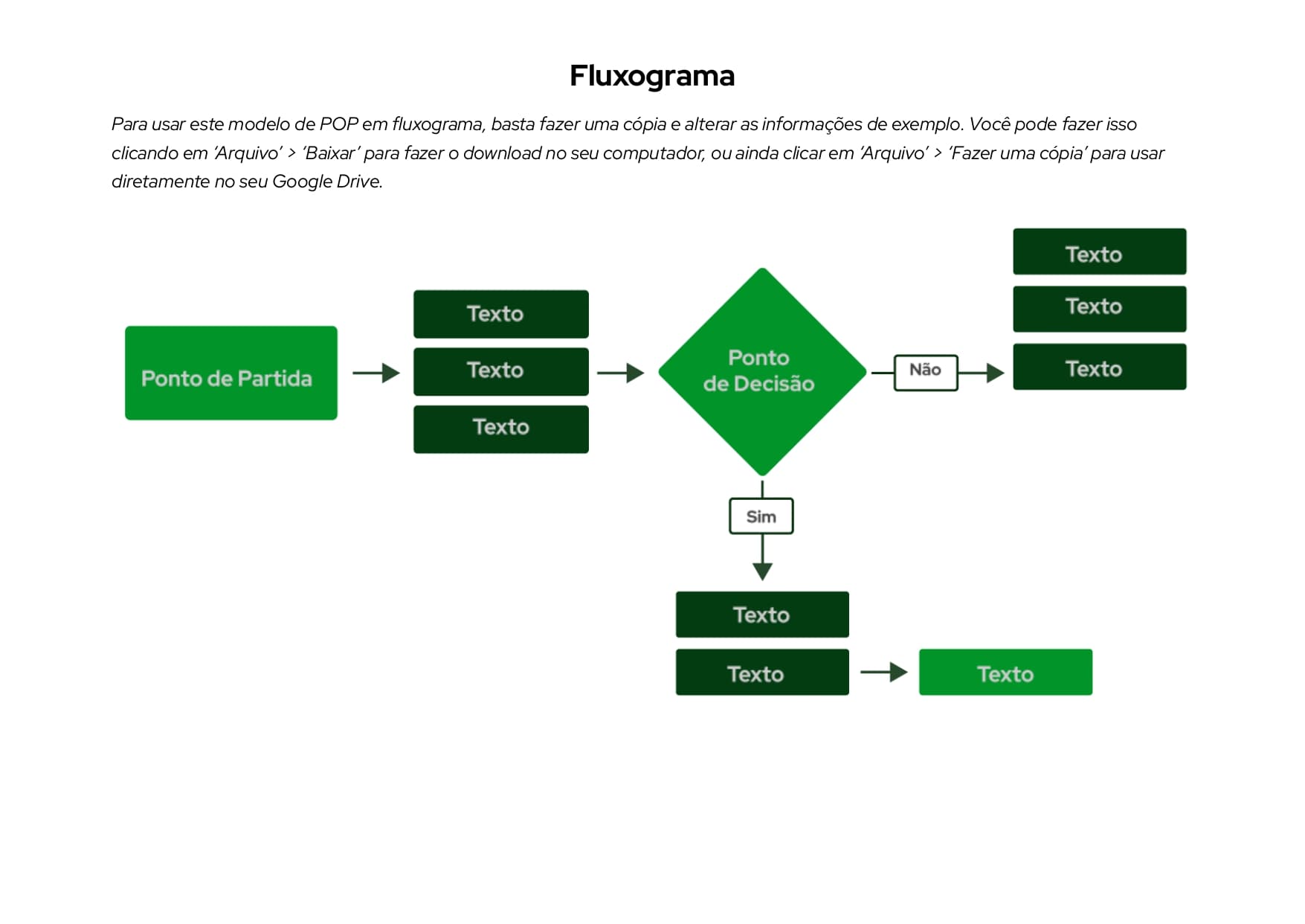 Modelo de POP: 3 versões gratuitas e prontas para editar