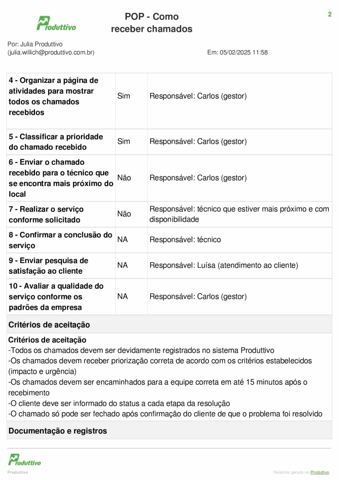 Procedimento Operacional Padrão POP: como fazer + modelos
